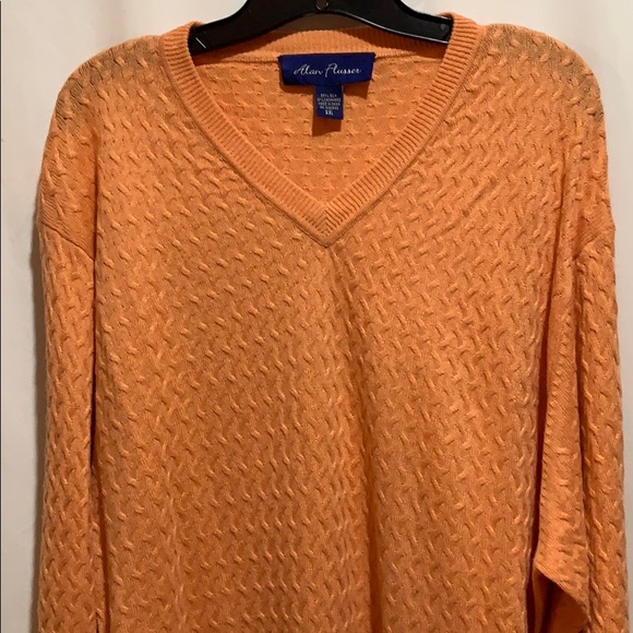 Alan Flusser | Sweaters | Alan Flusser Sweater Sz Xxl Apricot ...